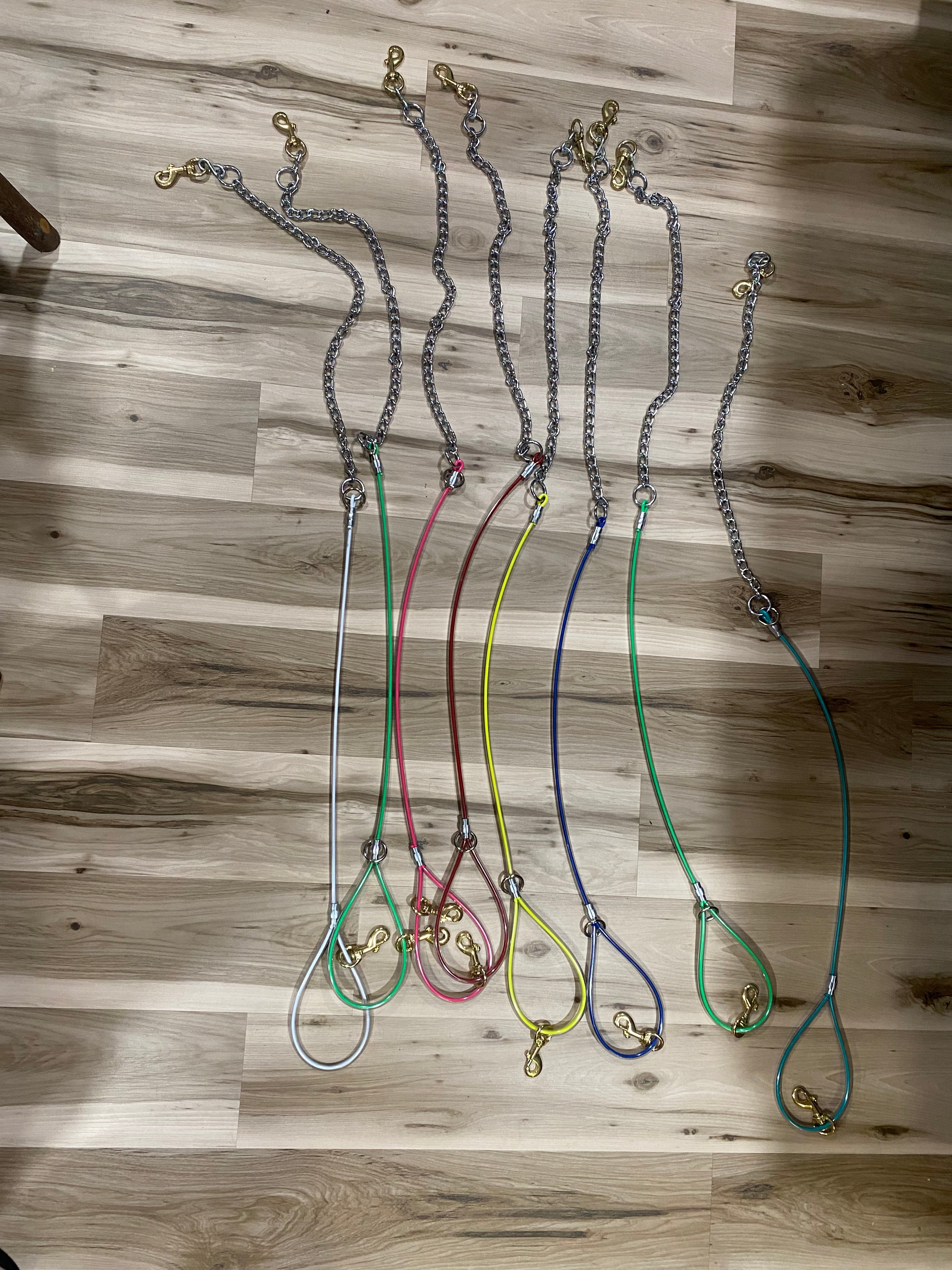 Cable and Chain Dog Lead – Red River Hunting Supply - Redgy Ramsey